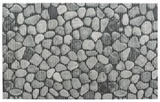 Šedá plastová koupelnová předložka 50x80 cm Sassi – Wenko