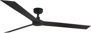 FARO 34293 CRUISER XL stropní ventilátor, černá s DC motorem - FARO