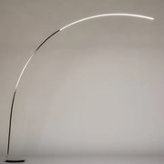 Stojací designová LED lampa se stmívačem Silver Violl