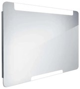 Nimco - Zrcadlo s LED osvětlením, 100x70 cm, hliník ZP 22004