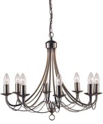 SEARCHLIGHT Osmiramenný lustr MAYPOLE 6348-8AB