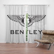 Sablio Závěs Bentley na bílé: 2ks 140x250cm