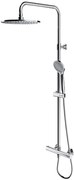 OMNIRES Y - Sprchový set s termostatem, průměr 25 cm, 5 proudů, chrom Y1244LUXLCR