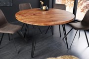 Designový jídelní stůl Shayla 120 cm akácie