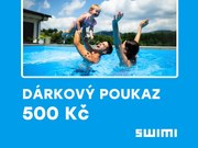 SWIMI Elektronický dárkový poukaz - 500 Kč