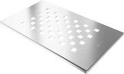Mexen Hugo kryt do sprchové vaničky, inox - 42910001