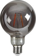 Teplá LED filamentová žárovka E27, 2 W Plain Smoke – Star Trading