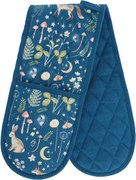 Bavlněná dvojitá kuchyňská chňapka Enchanted Twilight Animals – Catherine Lansfield