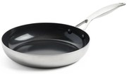 GreenPan Nerezová pánev s keramickým nepřilnavým povrchem, Geneva, Ø 20 cm CC004778-001