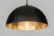 Závěsné designové svítidlo nad stůl Magna 30,5 Black and Gold