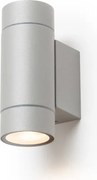 RED R13797 MIZZI NEW II nástěnná stříbrnošedá 230V GU10 35W IP65 - RED - DESIGN RENDL