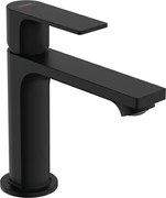 Hansgrohe Rebris E, umyvadlová baterie 110 bez odtokové soupravy, CoolStart, černá matná, 72560670
