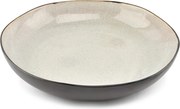 Černá/béžová mísa z kameniny ø 32 cm Lunar – Salt&Pepper