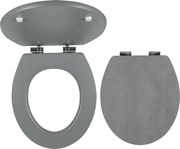 Novaservis - WC sedátko, MDF s potiskem, panty kov-chrom, WC/SOFTSTONE2