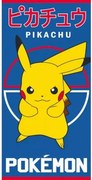 Carbotex osuška Pokémon Pikachu Bleskový Útok 70x140 cm