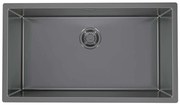 Alveus Quadrix Monarch - Dřez 79x45 cm, anthracite 1122730