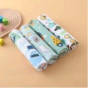 Designová plenka se vzorem pro kluky i holčičky (76x76 cm) - 4 ks Barva: armádní zelená