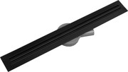 Sprchový žlab MAXMAX Mexen FLAT 360 SLIM - černý, 1741060