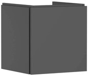 Hansgrohe Xilesa E - Umyvadlová skříňka, 50x48x47 cm, 1 zásuvka, matná šedá 54249760