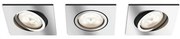 Philips  50393/11/P0 - SADA 3xLED Stmívatelné svítidlo SHELLBARK LED/4,5W/230V