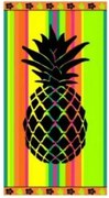 Plážová osuška egyptská froté 100% bavlna Ananas 90x170cm TiaHome