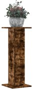 Stojany na rostliny 2 ks kouřový dub 30 x 30 x 80 cm kompozit 3307868