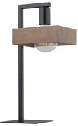 Stolní lampa ROBIN 1xE27/60W/230V dřevo