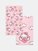 Sinsay - Ručníky Hello Kitty 2 kusy - vícebarevná