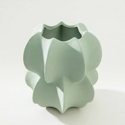 Vase Nuvia green 20x21 cm