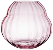Villeroy & Boch Skleněná váza / svícen Rose Garden, růžová, 17 cm 10-4288-5411