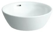 Laufen Pro A - Umyvadlová mísa, 42x42 cm, bez otvoru pro baterii, s LCC, bílá H8129624001091