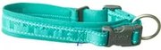 Hurtta & Co New Obojek Hurtta Casual ECO paví zeleň 45-55cm