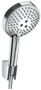 Hansgrohe Raindance Select S, sprchový set 120 3jet PowderRain s hadicí 1600 mm, chromová, HAN-27668000