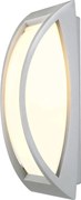 LA 230444 Venkovní svítidlo MERIDIAN ii nástěnná stříbrnošedá 230V E27 24W - BIG WHITE (SLV)
