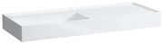 Laufen Kartell - Umyvadlo 120x46 cm, SaphirKeramik, s LCC, bílá H8133324001121