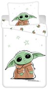 Bavlněné dětské povlečení na jednolůžko 140x200 cm Star Wars Baby Yoda – Jerry Fabrics