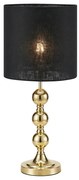 Markslöjd 108574 - Stolní lampa OCTO 1xE27/40W/230V černá/zlatá
