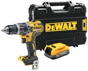 DeWALT - 18V AKU vrtací šroubovák s příklepem, 1x aku 1,7 POWERSTACK, bez nabíječky DCD796E1T