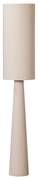 Béžová stojací lampa s textilním stínidlem (výška 187 cm) Loft – WOOOD