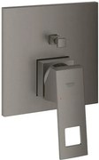 Grohe Eurocube sprchová a vanová baterie bez podomítkového tělesa kartáčovaný hard graphite 24062al0 G24062AL0