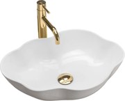 Rea Pearl umyvadlo, 52 x 38 cm, bílá, REA-U0265