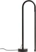 Černá LED stojací lampa (výška 60 cm) Bow – Kave Home