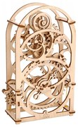 Ugears 3D dřevěné mechanické puzzle Hodinový strojek