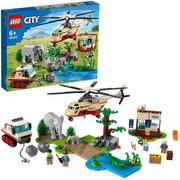 Lego stavebnice lego city 60302 záchranná operace v divočině