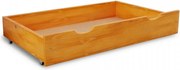 Úložný box pod postel 150 cm, olše