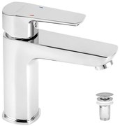 Novaservis Metalia 58 - Umyvadlová baterie s výpustí, chrom 58003,0