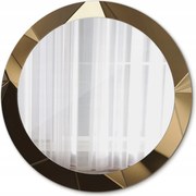 Dekorativní Zrcadlo kulaté s Prinetmem Moderní abstrakce 80 cm