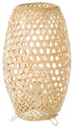 Bambusová stolní lampa v přírodní barvě s bambusovým stínidlem (výška 36 cm) Natural Way – Casa Selección