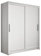 Velká šatní skříň WESTA I bílá šířka 150 cm