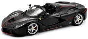 Bburago 1:24 la ferrari aperta černá